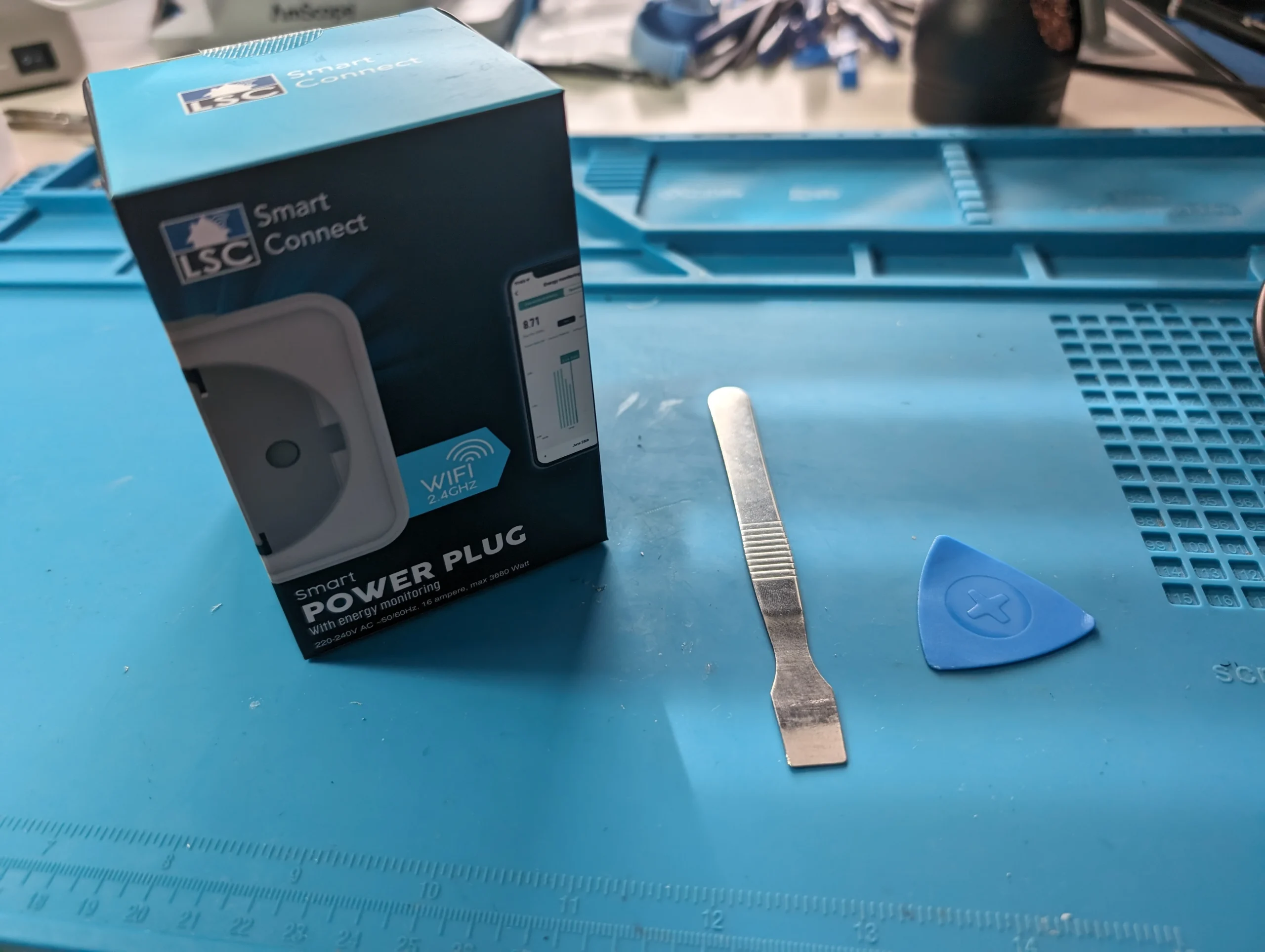 How to flash LSC power plug with ESPhome